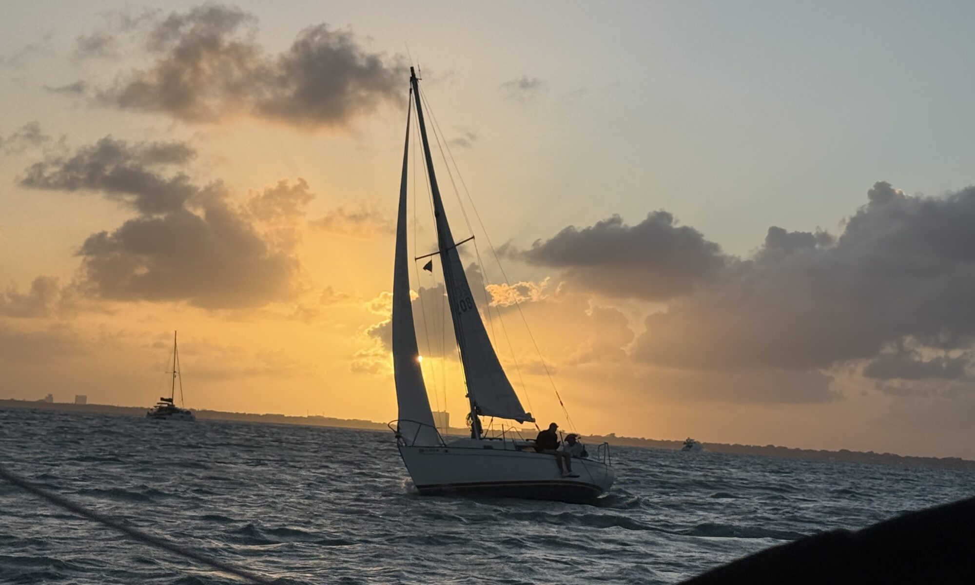 Moonlight Sailing on Biscayne Bay - Coconut Grove Spotlight